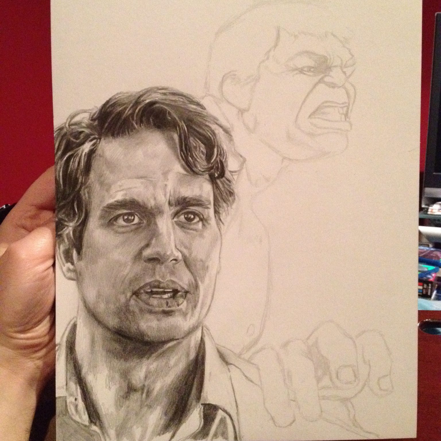 Process of a Portrait: Hulk (Mark Ruffalo) – The Artwork of John DiBiase