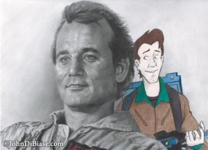 Bill Murray as Peter Venkman in Ghostbusters with Animated RGB Peter ...