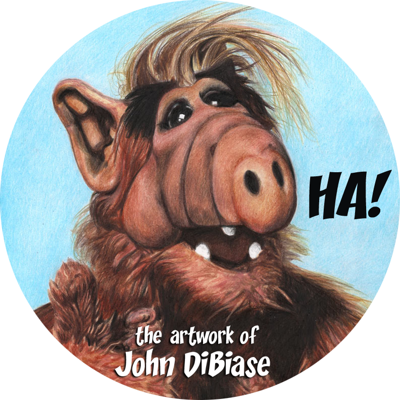 ALF Freehand Colored Pencil and Marker Drawing – The Artwork of John ...